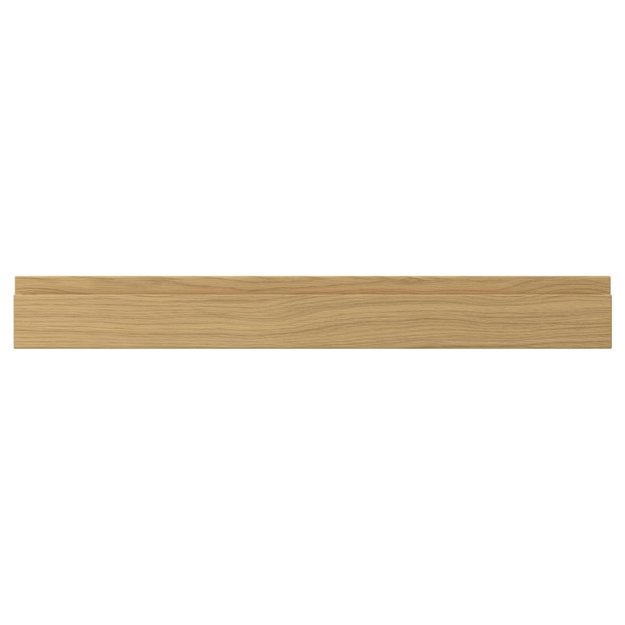 VOXTORP drawer front, oak effect, 80x10 cm - IKEA