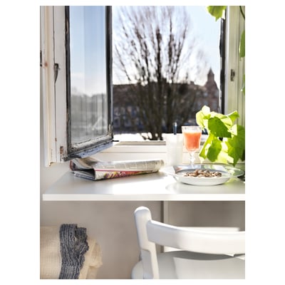 Buy NORBERG White Drop-Leaf Table Online Oman - IKEA