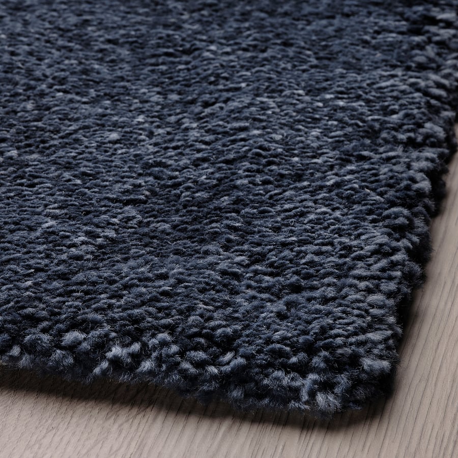 STOENSE rug, low pile, dark blue, 200x300 cm - IKEA