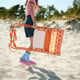 STRANDÖN beach chair, bright orange - IKEA