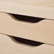 ALEX drawer unit, with insert white stained oak effect, 36x70 cm (141 ...