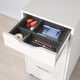 ALEX drawer unit, with insert white stained oak effect, 36x70 cm (141 ...