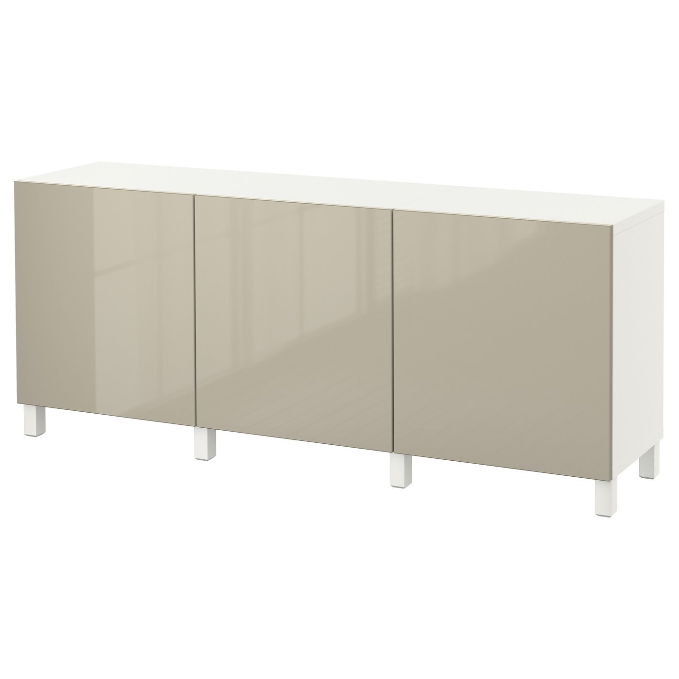 BESTÅ storage combination with doors - IKEA