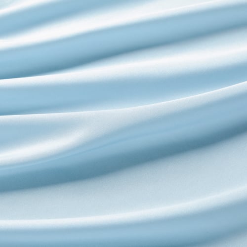 BRUKSVARA fitted sheet, blue, 180x200 cm (71x79") - IKEA