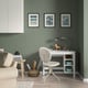 BRUSALI desk, white, 90x52 cm (353/8x201/2") - IKEA