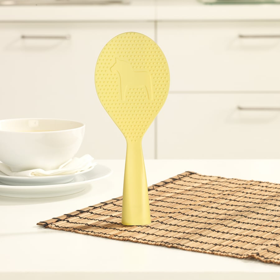 EGENDOMLIG rice ladle, yellow - IKEA