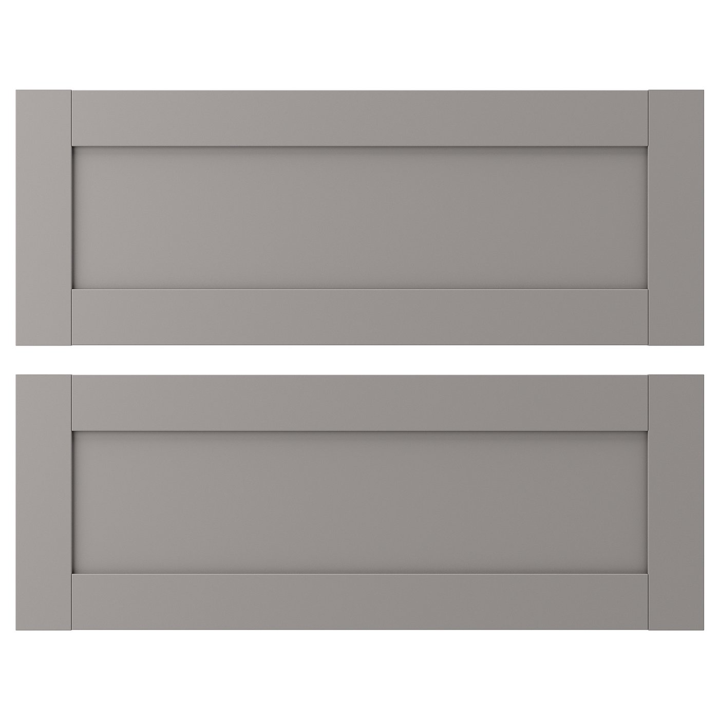 ENHET drawer front, gray frame, 80x30 cm (311/2x113/4") - IKEA