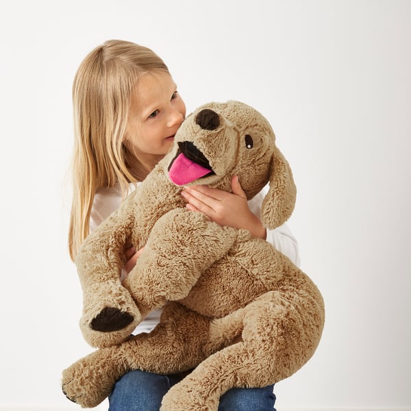 GOSIG GOLDEN Soft toy, dog/golden retriever, 70 cm (27 ½") - IKEA