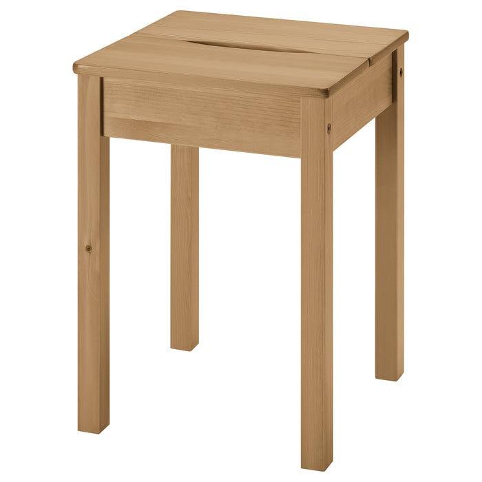HÄGERNÄS stool, antique stain pine - IKEA