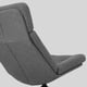 HAVBERG swivel chair, Lejde gray/black - IKEA