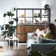 KALLAX base on legs, black, 146x39x18 cm (571/2x153/8x71/8") - IKEA