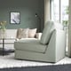 KIVIK 1-seat sleeper sofa, Gunnared light green - IKEA