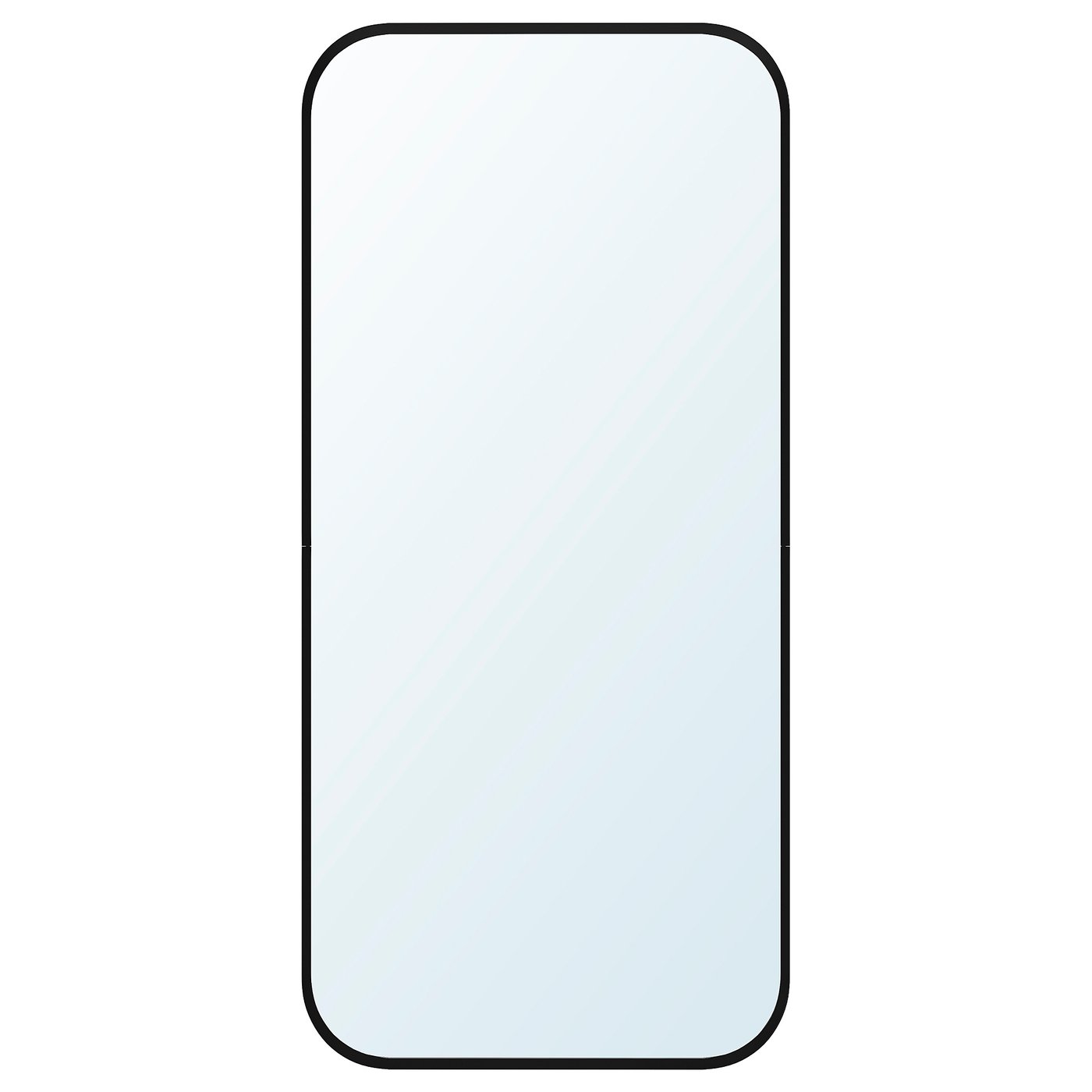 LINDBYN mirror, black, 28x60 cm (11x235/8") - IKEA