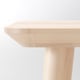 LISABO desk, ash veneer, 118x45 cm (461/2x173/4") - IKEA