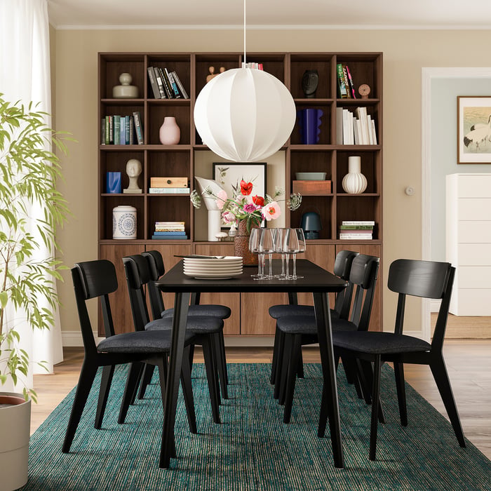 LISABO / LISABO table and 6 chairs - IKEA