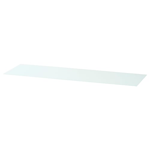 MALM glass top, white, 160x48 cm (63x187/8") - IKEA