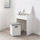 MALMSLÄTT dressing table with stool - IKEA