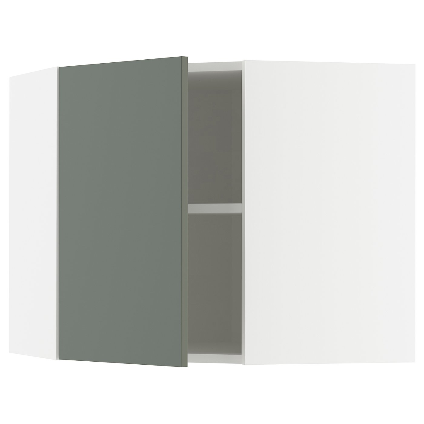 METOD corner wall cabinet with shelves - IKEA