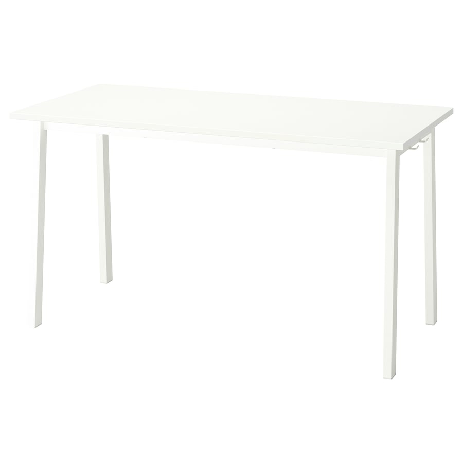 MITTZON conference table, white, 140x68x75 cm (551/8x263/4x291/2") - IKEA