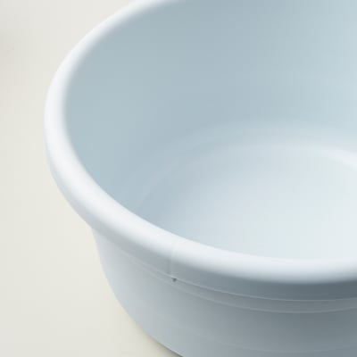 PEPPRIG 3-piece bucket set with lid, gray/blue - IKEA