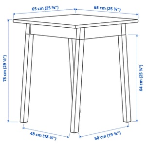 PINNTORP / PINNTORP Table and 2 chairs - IKEA