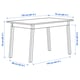 PINNTORP table, light brown stained/blue stained pine, 125x75 cm (491 ...