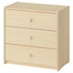 RAST 3-drawer dresser, pine, 60x35x59 cm (235/8x133/4x231/4") - IKEA