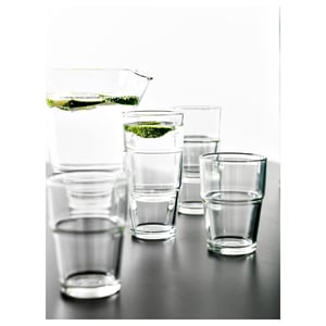 REKO glass, clear glass, 17 cl (6 oz) - IKEA