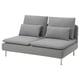 SÖDERHAMN compact sofa section, Tonerud gray - IKEA