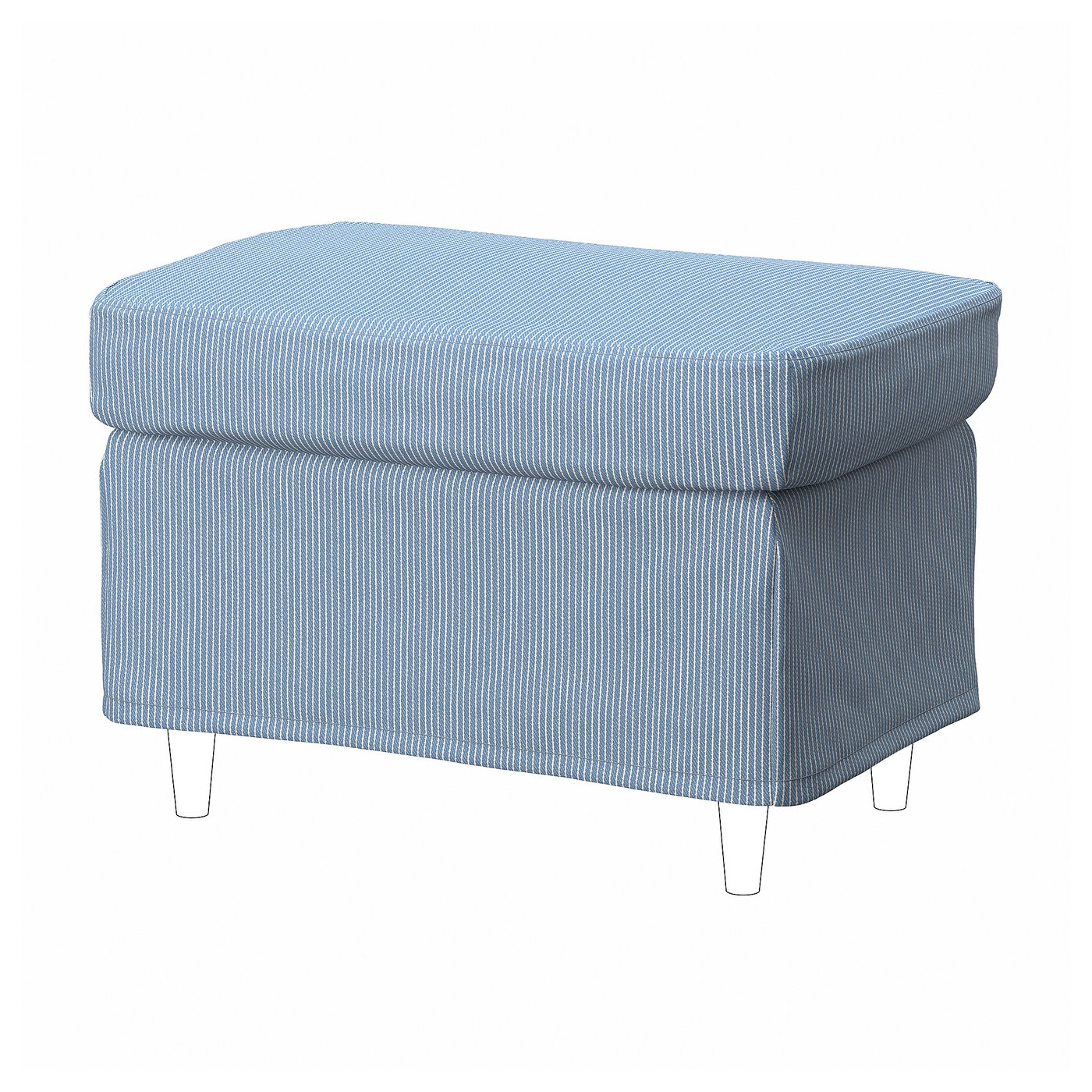 STRANDMON slipcover for ottoman - IKEA