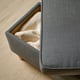 STRANDMON wing chair with ottoman, Sulviken blue/beige - IKEA