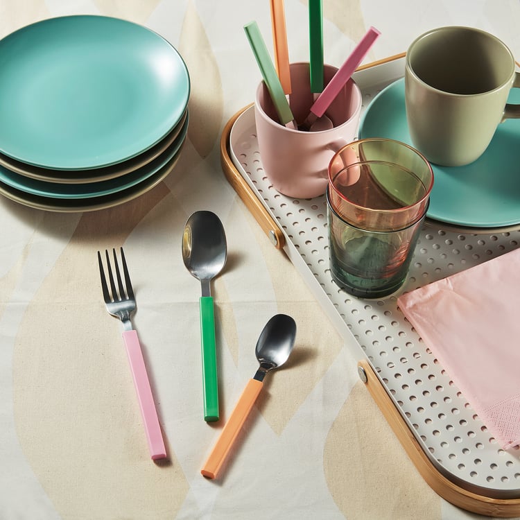 TÅNGMÄRLA 12-piece cutlery set, multicolor - IKEA