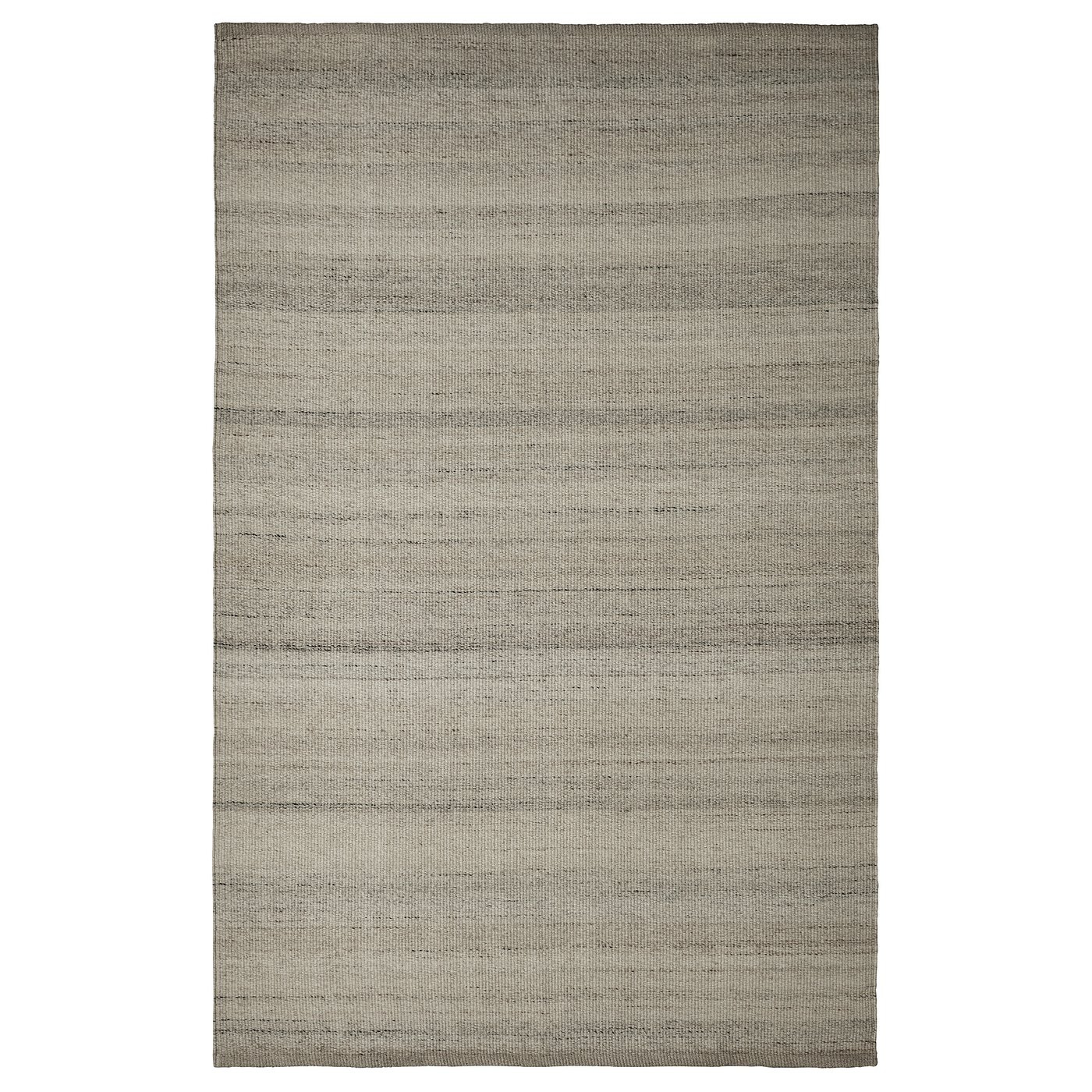 TIDTABELL rug, flatwoven, gray, 133x195 cm (4'4"x6'5") - IKEA