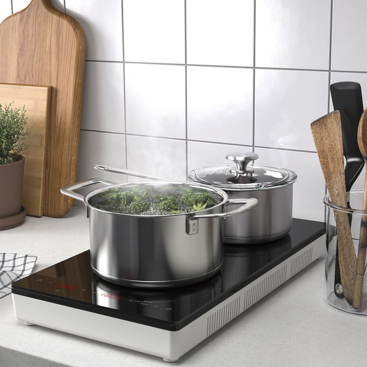 TILLREDA portable induction cooktop, 2 zones white - IKEA