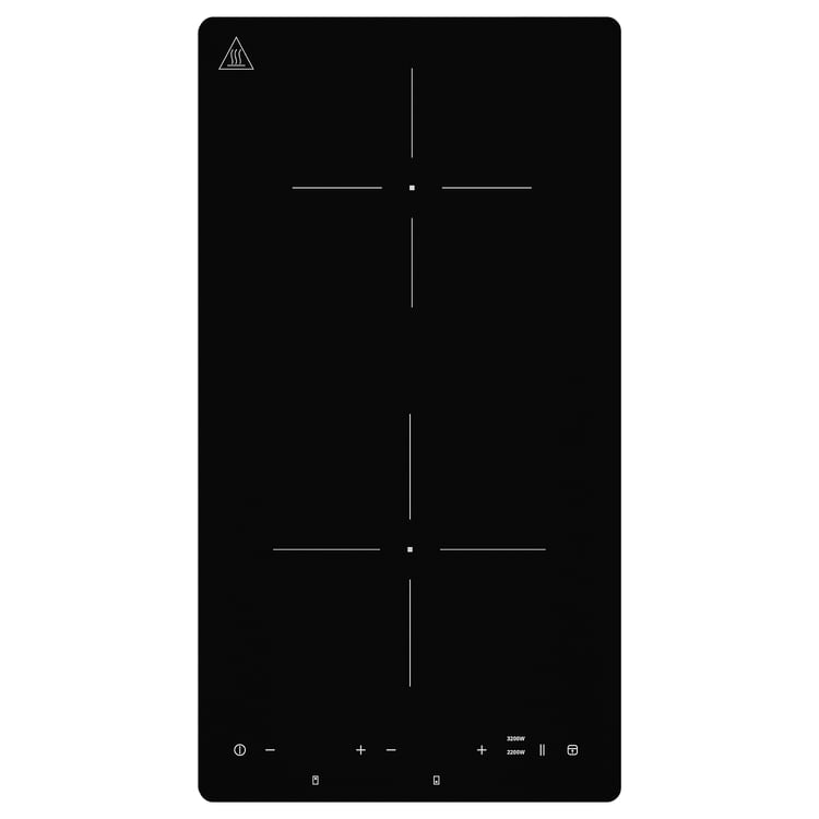 TILLREDA portable induction cooktop, 2 zones white - IKEA