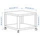 TINGBY side table on casters, white, 64x64 cm (251/4x251/4") - IKEA