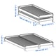 UTÅKER stackable bed, pine, 80x200 cm (311/2x783/4") - IKEA