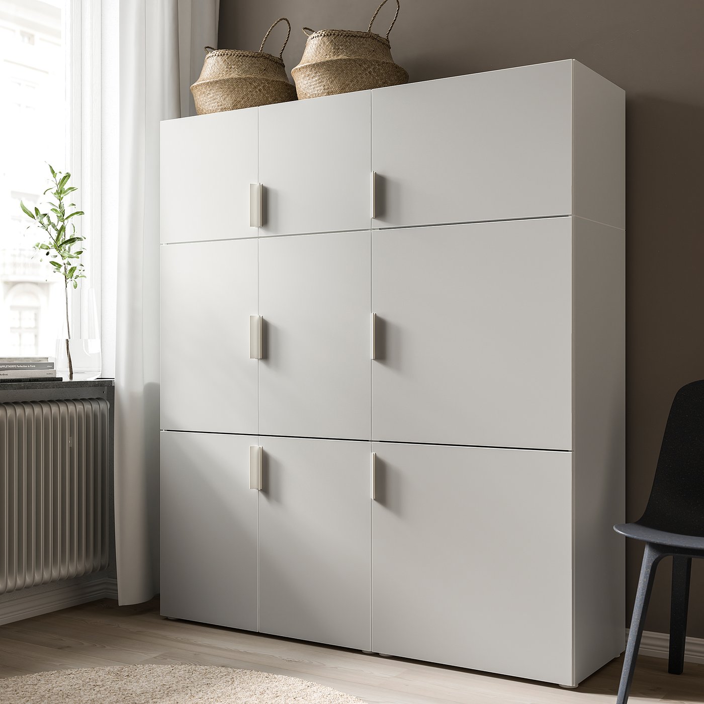 SKATVAL Door - light grey - IKEA