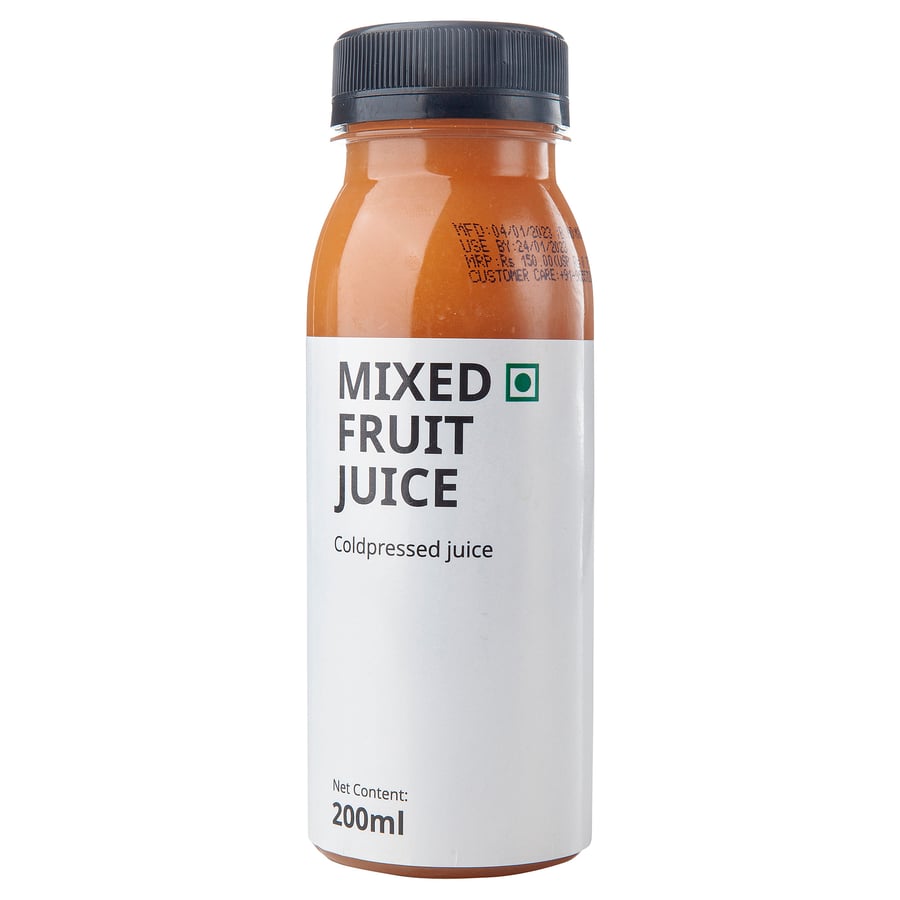 fruit juice, sugarcane/apple/pineapple mango/banana/orange/lemon, 200 ...