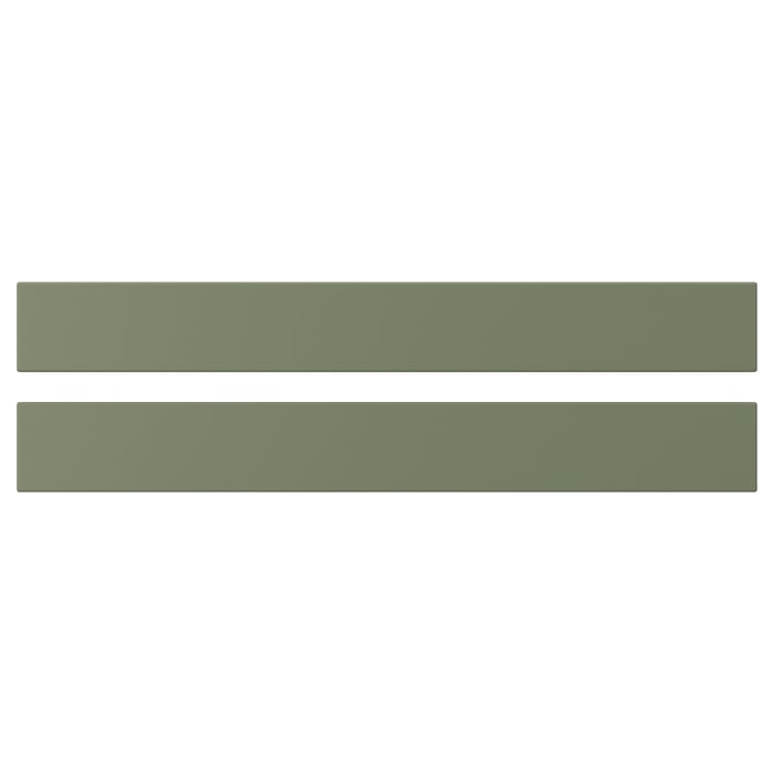 AXSTAD front szuflady, szarozielony, 80x10 cm - IKEA