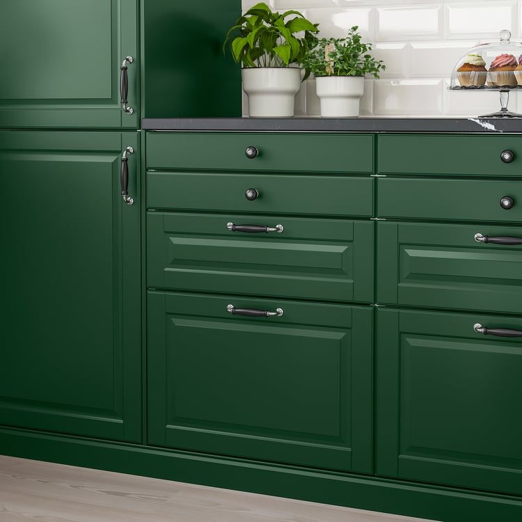 BODBYN Front szuflady, ciemnozielony, 40x20 cm - IKEA