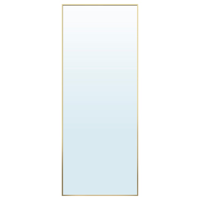 HOVET lustro, złoty kolor, 78x196 cm - IKEA