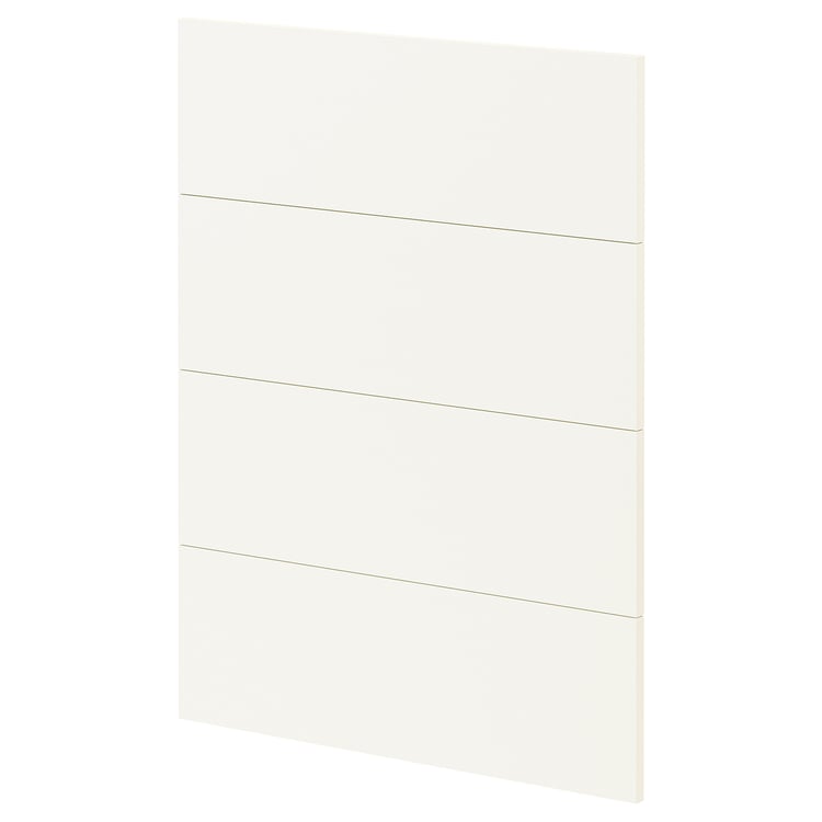 METOD 4 fronty do zmywarki, Vallstena biały, 60 cm - IKEA