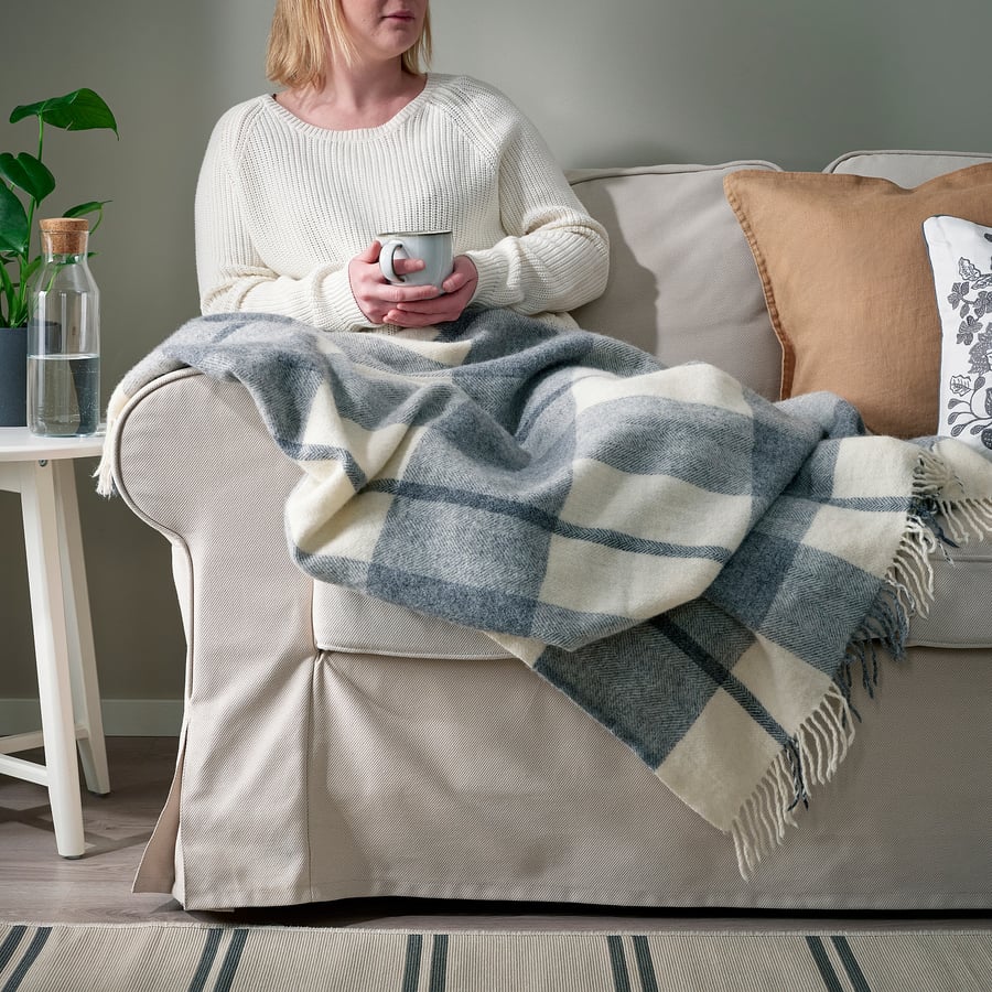 MYRULL Pled, jasnoszary, 130x170 cm - IKEA