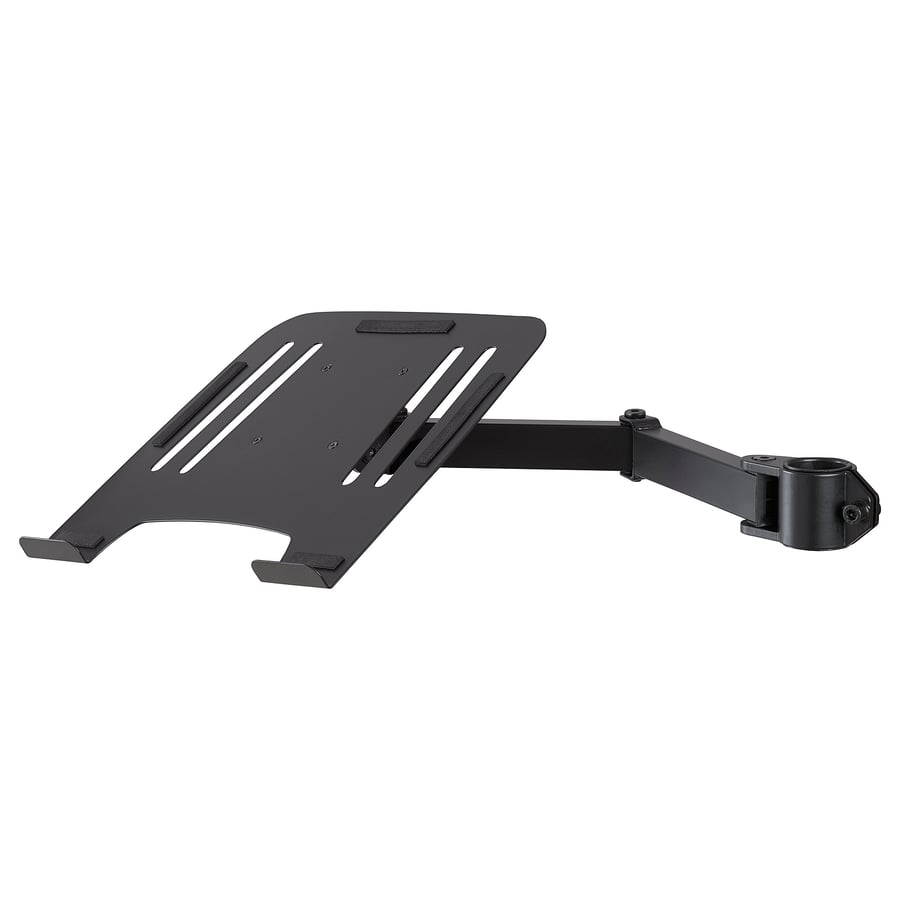 STUBBERGET uchwyt na laptop/ramię, czarny - IKEA