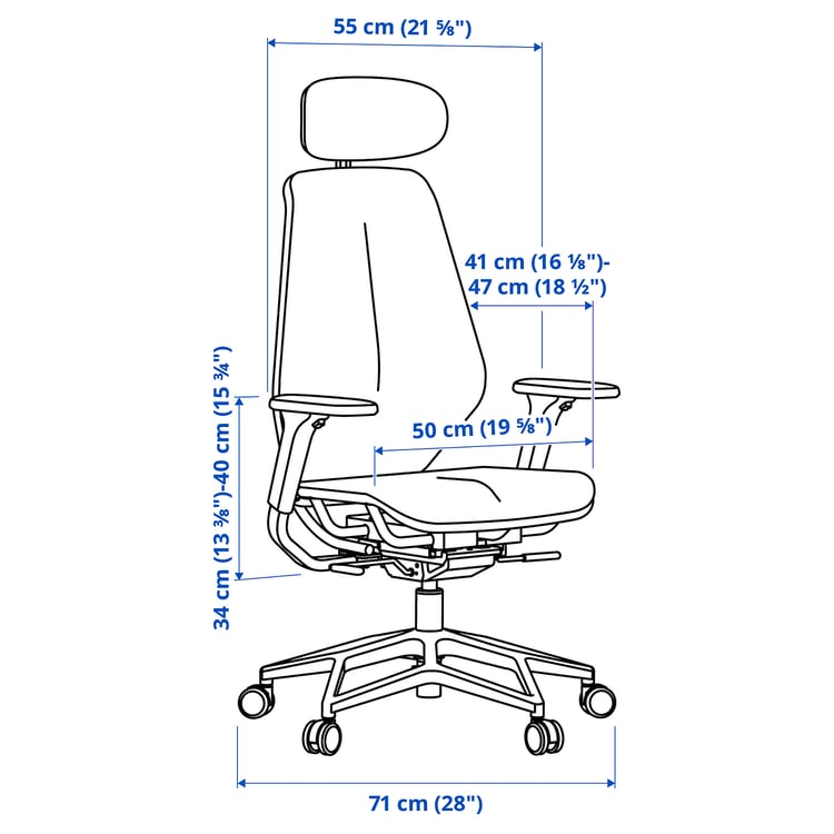 STYRSPEL krzesło gamingowe, czerwony - IKEA