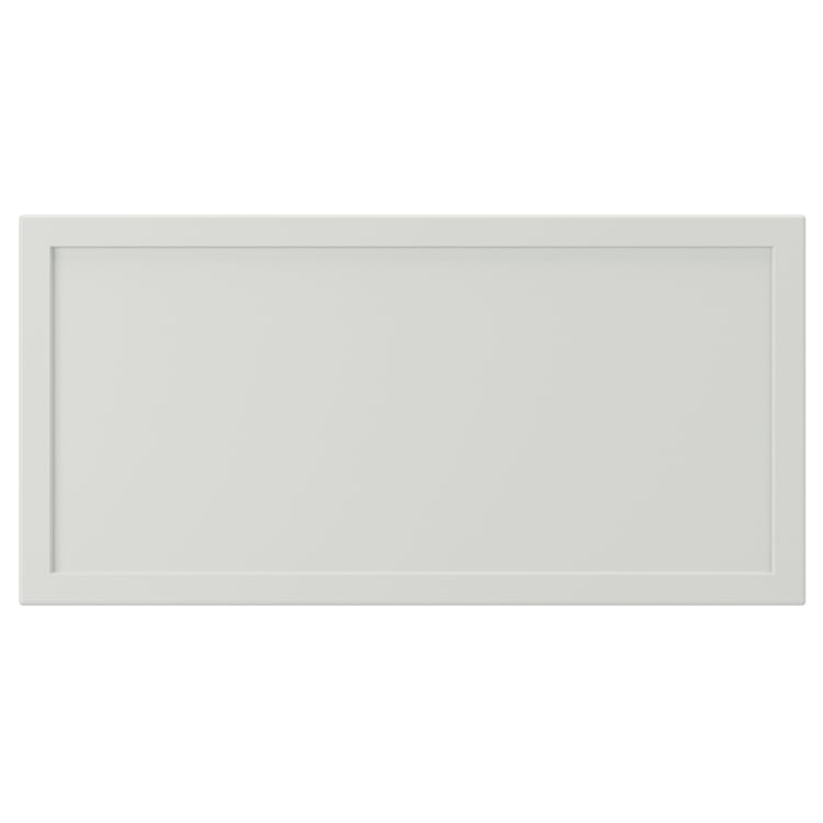 ASPUDDEN drawer front, light grey, 40x20 cm - IKEA