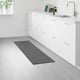 BRYNDUM kitchen mat, grey, 45x120 cm - IKEA