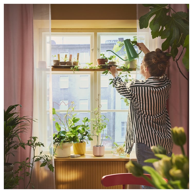 DOFTRIPS plant pot, light pink, 9 cm - IKEA