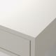 EKBY ALEX Shelf with drawers, white, 119x29 cm - IKEA